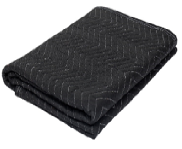 Moving Blanket 40in. x 72in. Black Small – Pack Of America